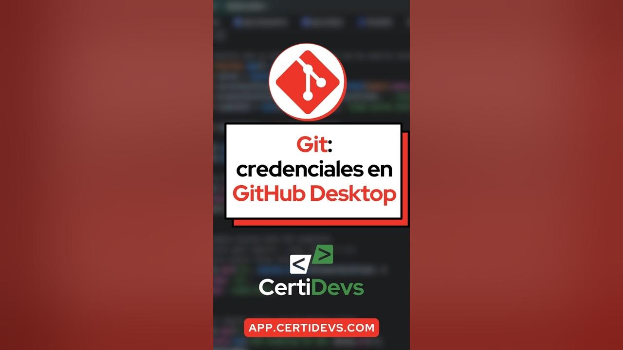 GitHub Desktop instalar y configurar Git control de versiones con GitHub para programar código ...