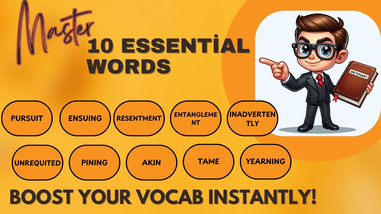 Do you know these ten vocabulary words in the English language ...