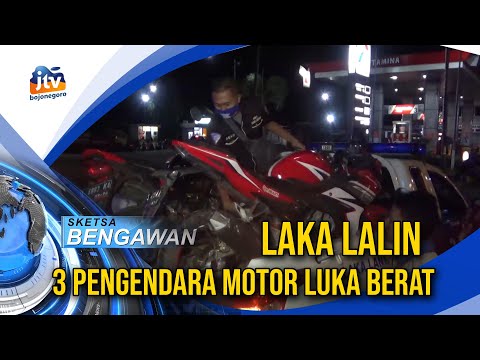 Kecelakaan, 3 Pengendara Motor Di Bojonegoro Luka Berat