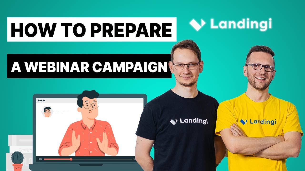 Learn how to prepare a webinar campaign - YouTube