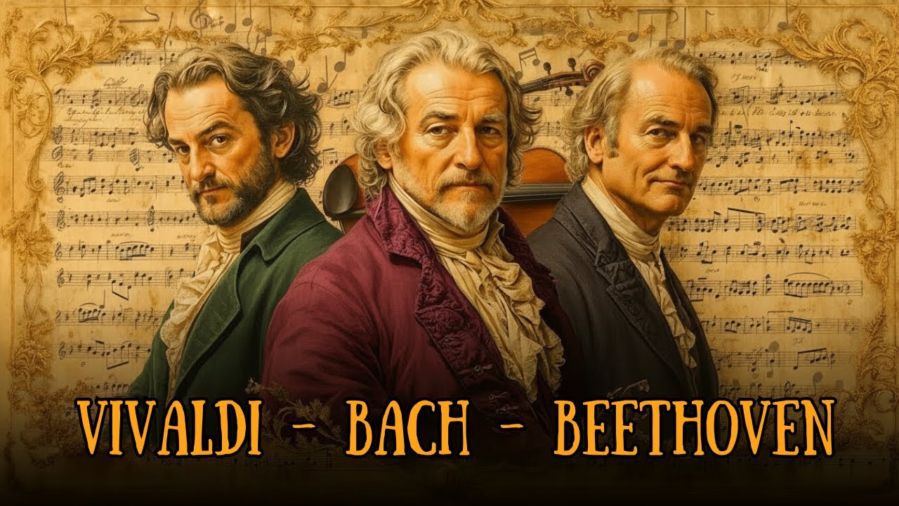 Bach, Vivaldi & Beethoven Greatest Violin Masterpieces of All Time ...