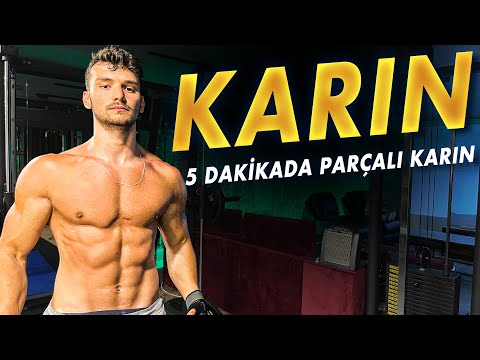 5 DK Karın ve Kardiyo Antrenmanı! | Yağ Yakımı İçin Her Gün Yap!  |  velikaans