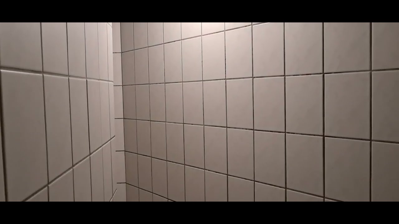 CREEPY SHOWER - liminal space / creepy narrow room found footage - YouTube