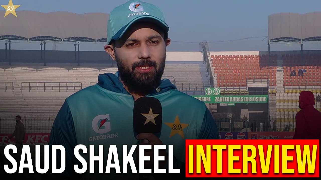 Saud Shakeel Interview | Pakistan vs West Indies | 2nd Test Day 1 | PCB ...