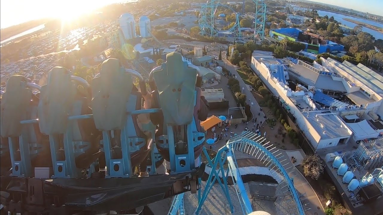 Emperor Back Row HD POV SeaWorld San Diego 2023 - YouTube