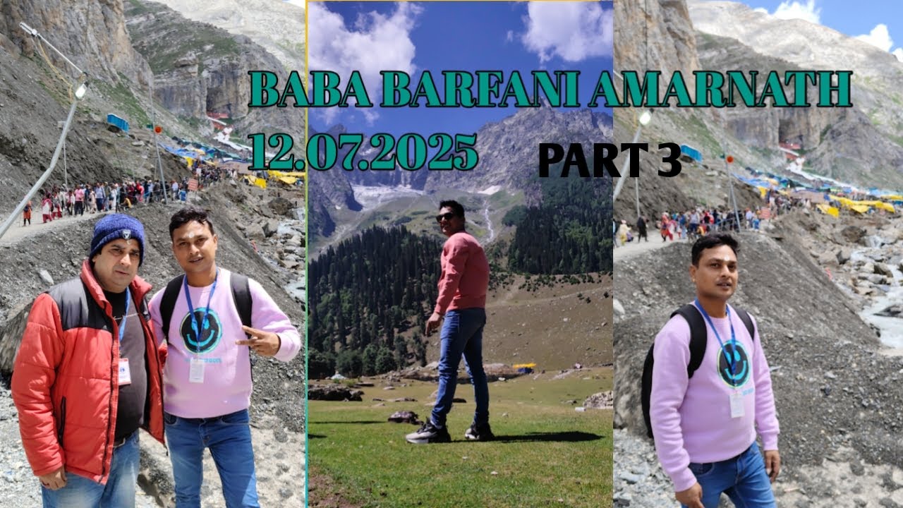 Amarnath Yatra Vlog 2025 – Mesmerizing Trek to Baba Barfani’s Shrine ...