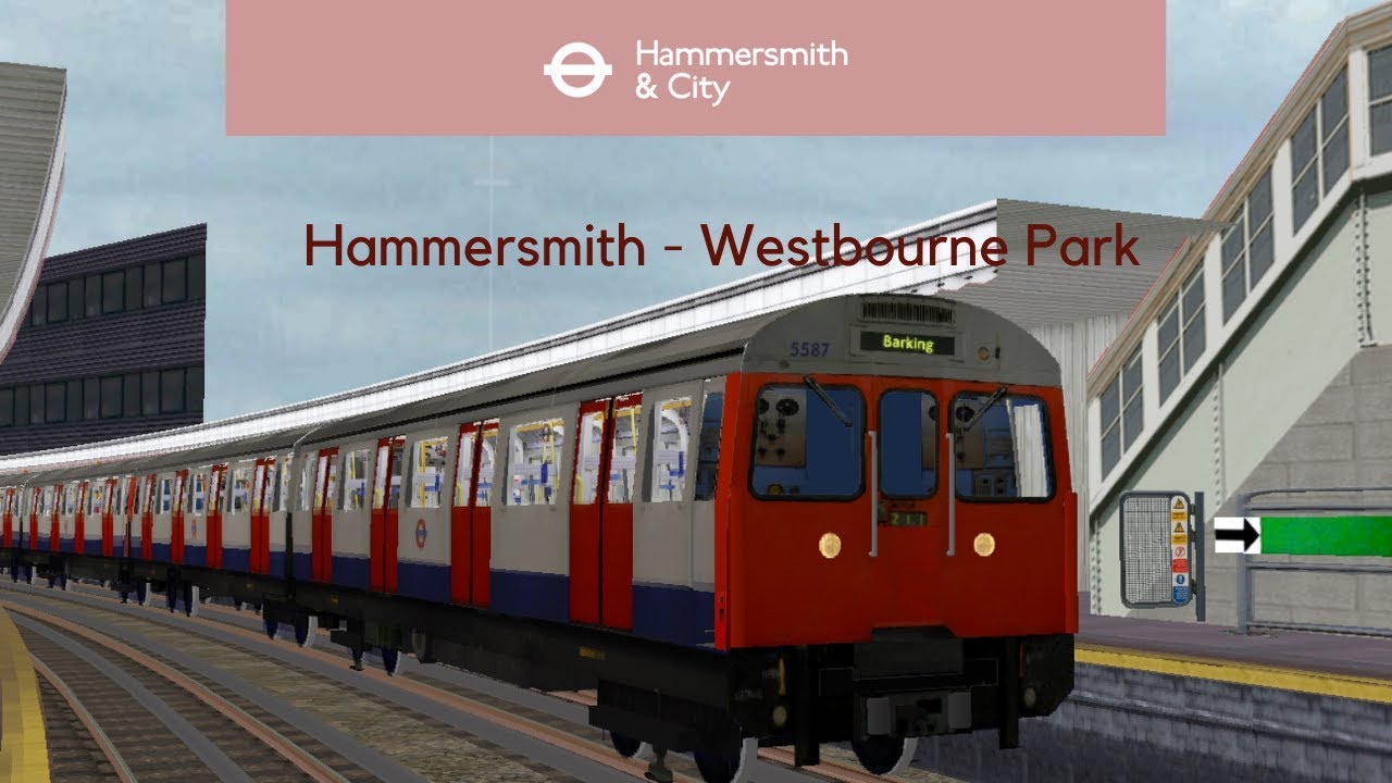 Hammersmith and City line | OpenBVE - YouTube