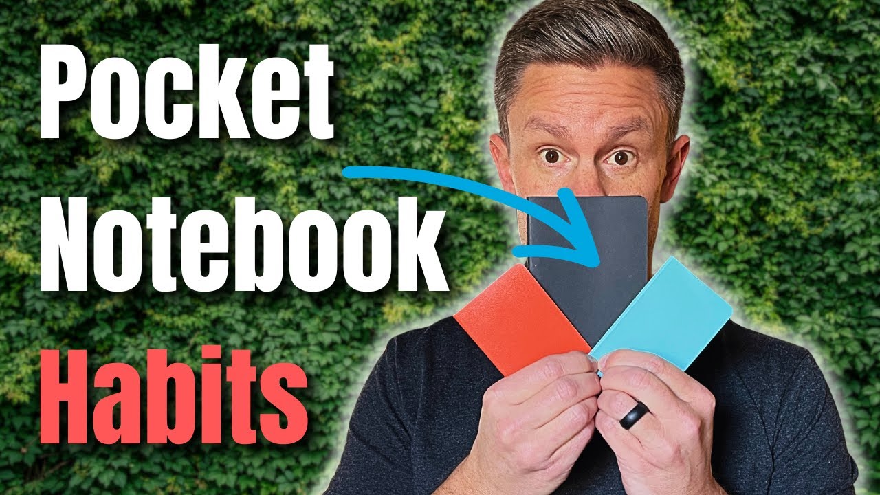 How I Get EVERYTHING Done Using A Pocket Notebook micro Habits YouTube How I Get EVERYTHING Done Using A Pocket Notebook micro Habits YouTube