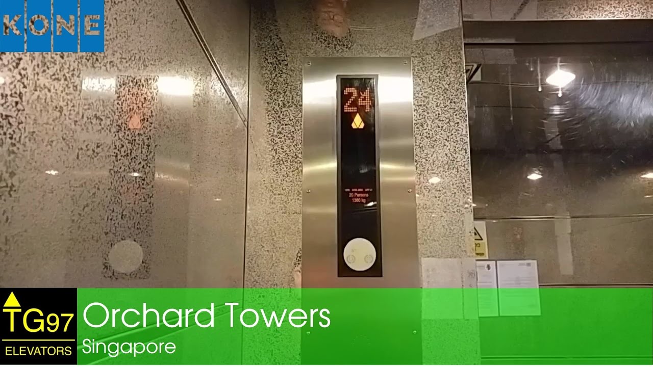 KONE Traction Elevators in Singapore - YouTube