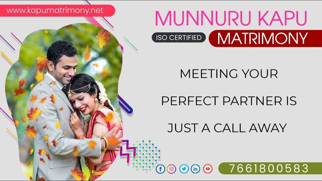 Kapu Matrimony Iso Certified-7661800583 - YouTube