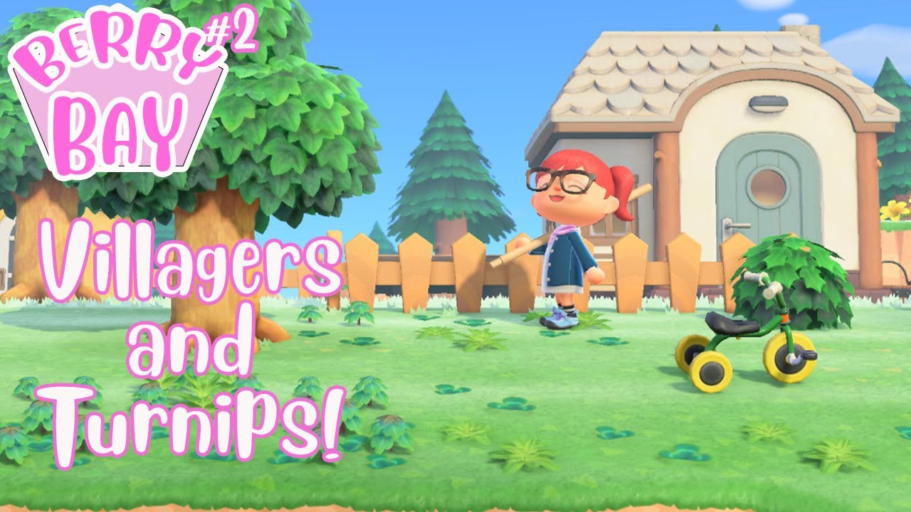 Berry Bay 2 - Villagers and Turnips! - Animal Crossing New Horizons ...