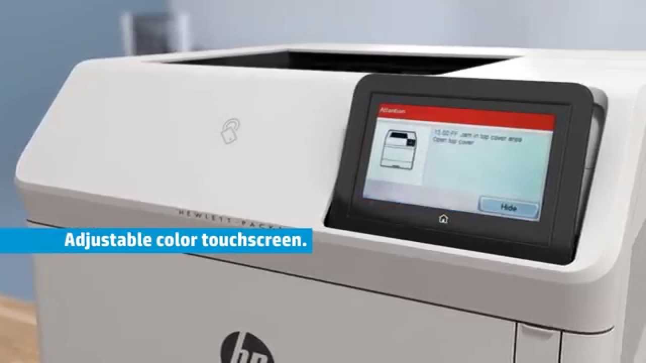 Impresoras HP Láser LJ M604, M605, M606 - YouTube