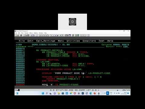 13 Mainframe cobol Search and Search All - YouTube