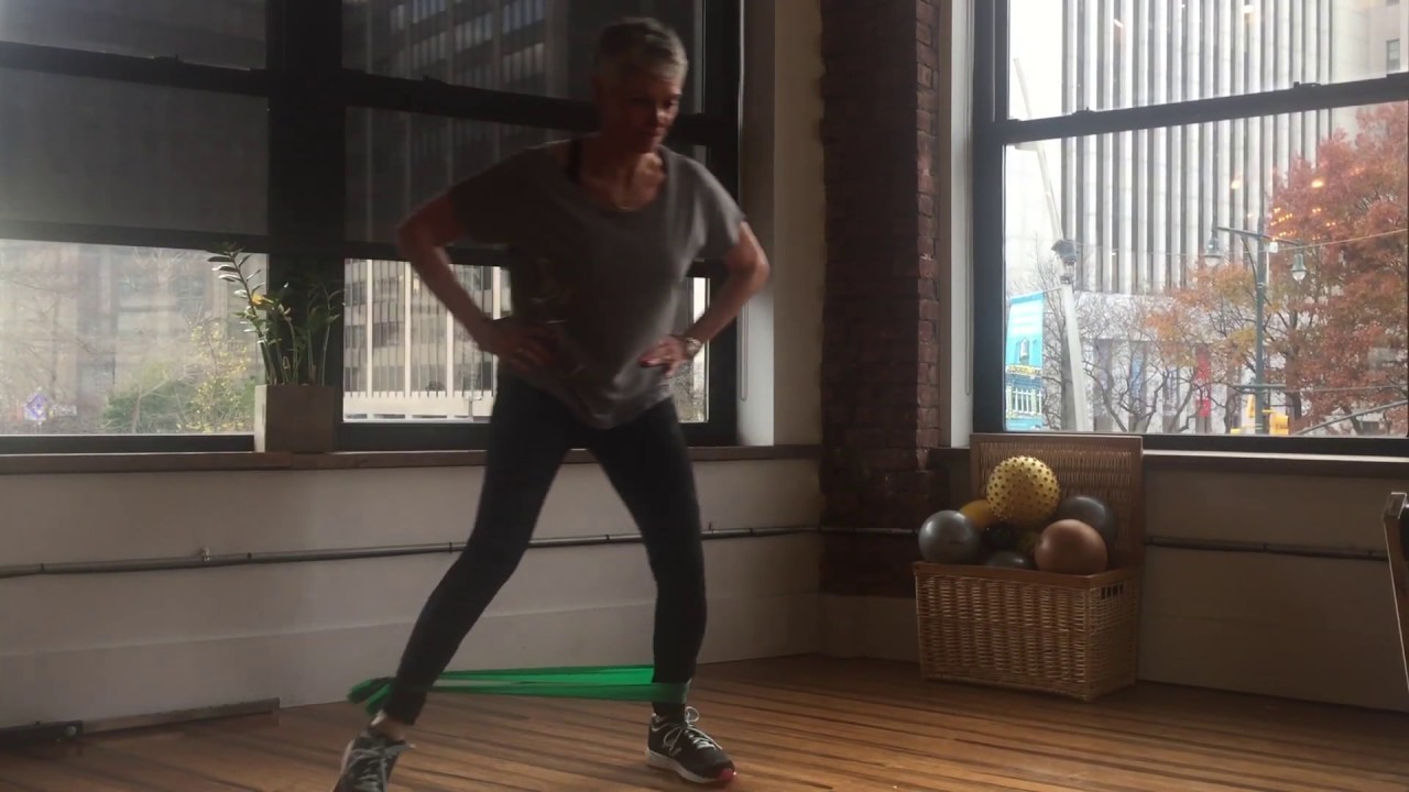 Lateral Walks | Physical Therapy Knee Exercises - YouTube