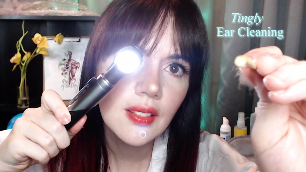 [ASMR] Intense Ear Cleaning and Ear Exam ~ Doctor Roleplay for Spine ...