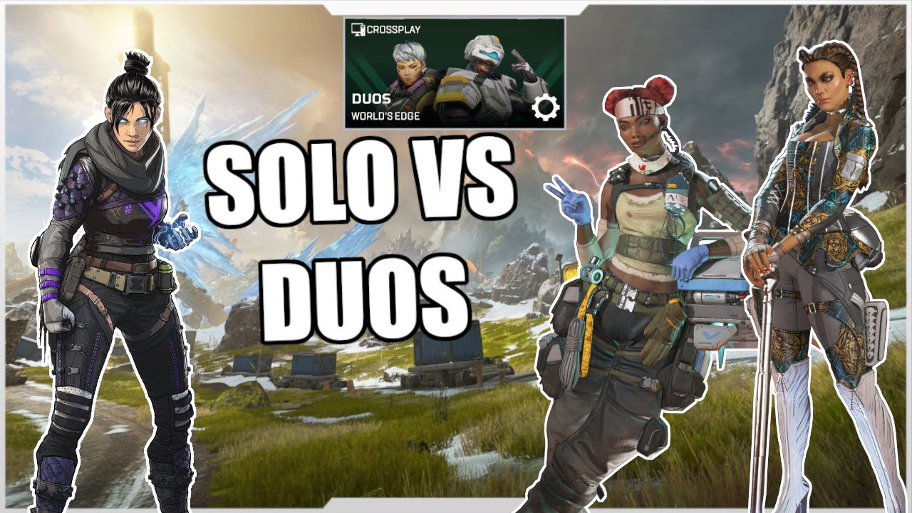 I Tried SOLO Duos in Apex Legends... - YouTube
