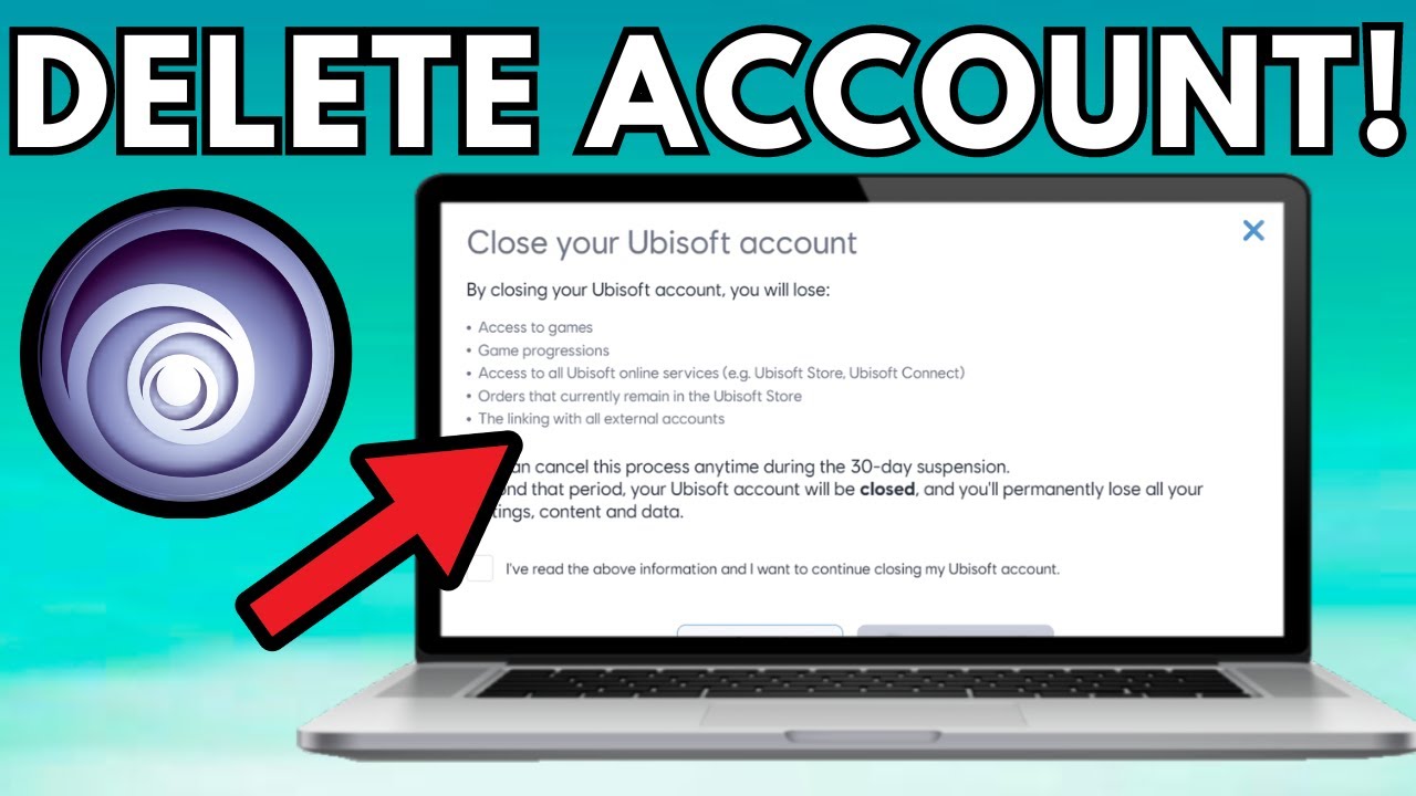 How To Delete Ubisoft Account 2024 - YouTube