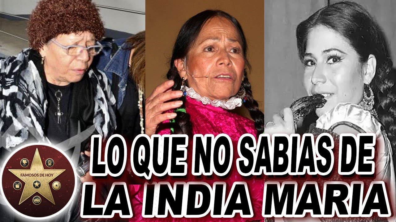 😨💥LOS OCULTOS SECRETOS de la India Maria COMO NADIE TE LOS HA CONTADO😨 ...