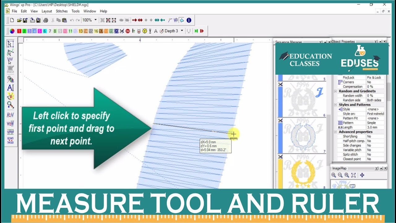 Wings eXperience Design Tools:- Measure Tool and Ruler - YouTube
