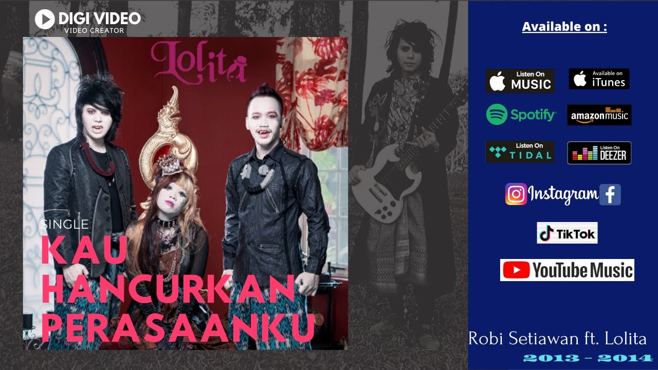 Robi Setiawan - Kau Hancurkan Perasaanku ft. Lolita (Official Audio ...