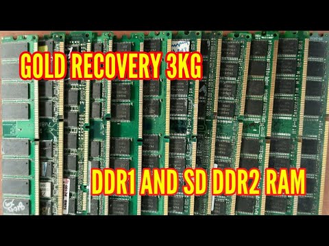 gold recovery from 3kg ram//How much gold in 3kg mixing ram// - YouTube