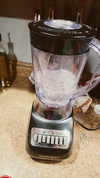 How to make soft ice with a blender like thus hope u like it - YouTube