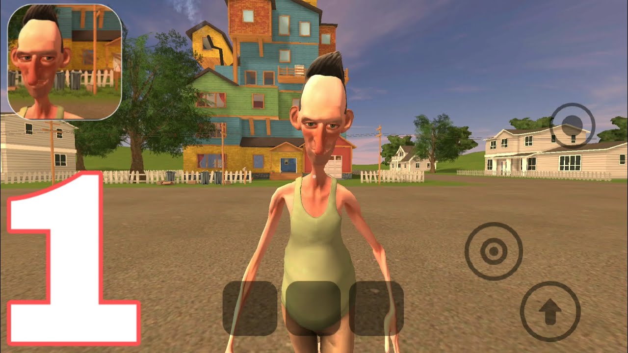 Angry Neighbor | Gameplay Walkthrough | PART 1 (iOS, Android) - YouTube