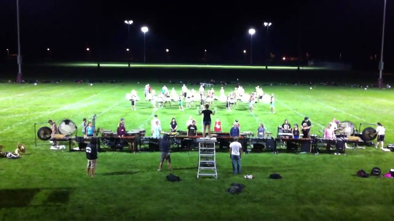 UMass Drumline 2011 - Witches' Sabbath - Battery & Pit - Band Camp (1 ...