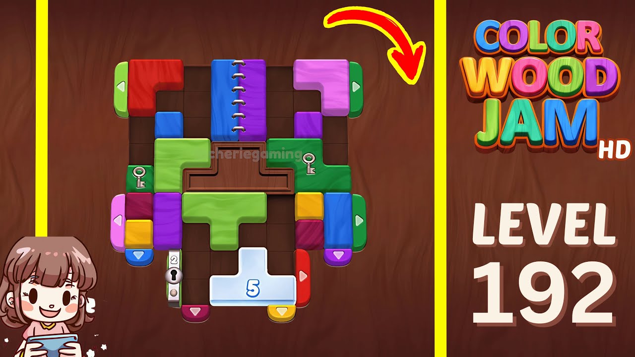 Color Wood Jam Level 192 Solution Walkthrough - YouTube