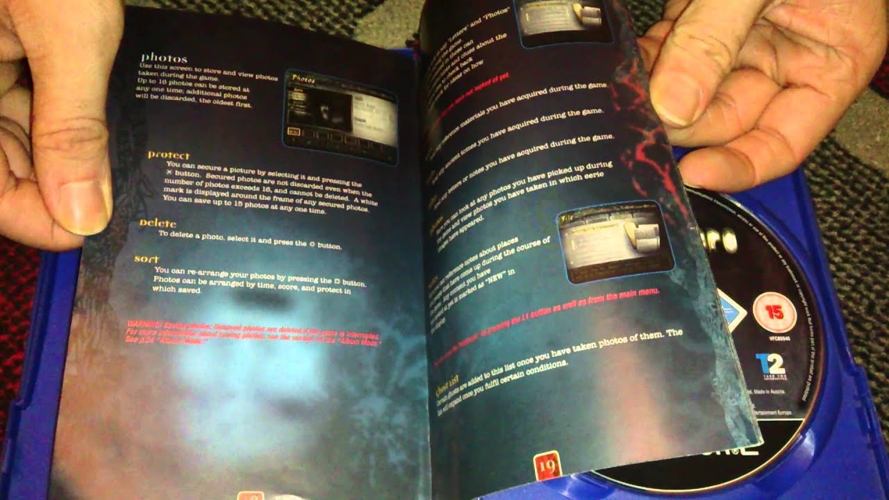 Nostalgamer Unboxes Project Zero 3 Three The Tormented On Sony ...