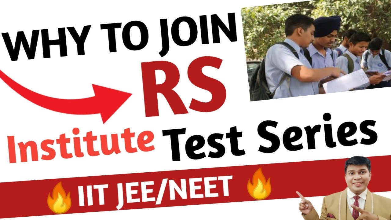 why to join rs institute test series in Kanpur|why to join rs institute ...