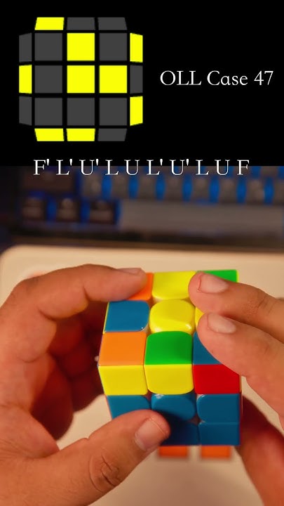 OLL Case #47 – Mini L #3x3 oll #cfop #rubikscube #speedcubing # ...