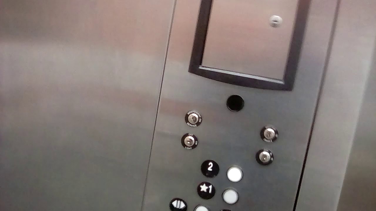 ThyssenKrupp Hydraulic Elevator @ Menards - Coon Rapids, MN - YouTube