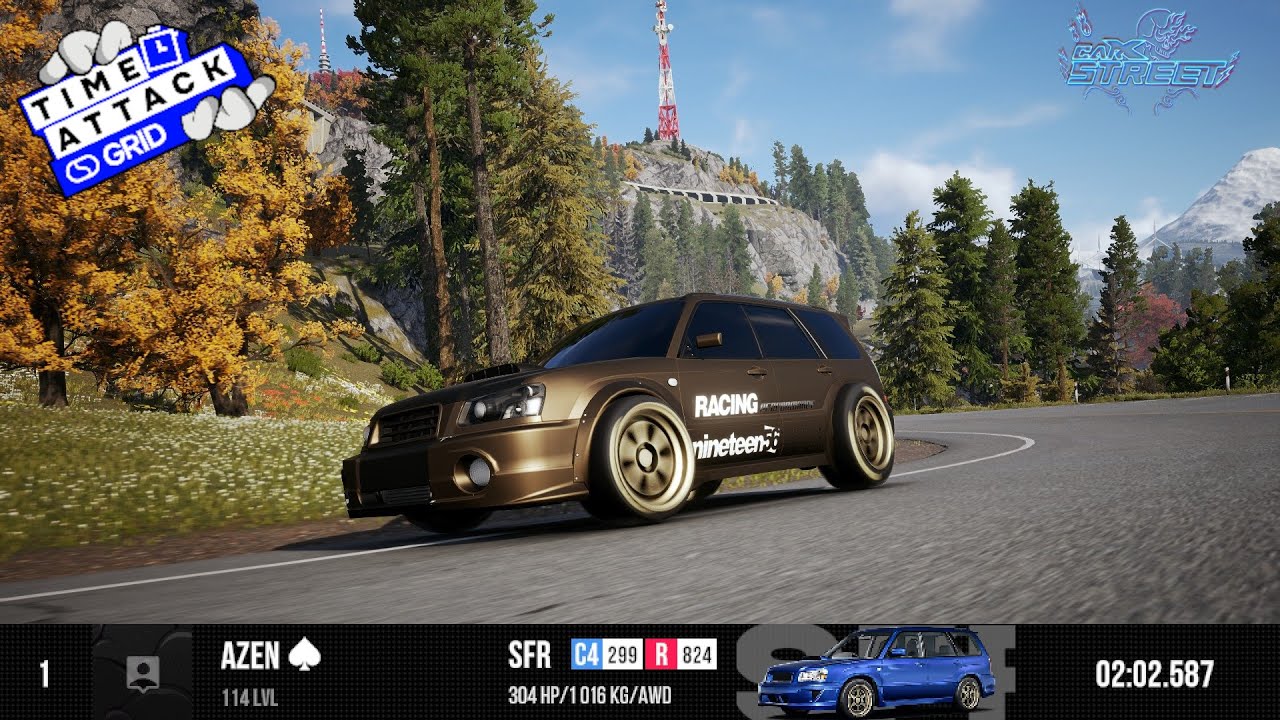 CarX Street | Time Attack C4 | Subaru Forester WORLD RECORD with TUNE ...