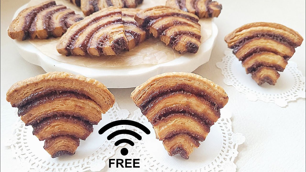 Get The WiFi Cookies | Puff Pastry Cookies - YouTube