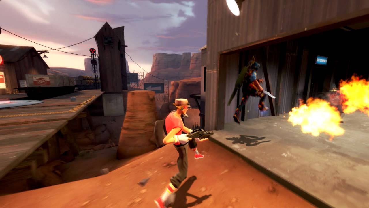 TF2's amazing melee hitboxes - YouTube