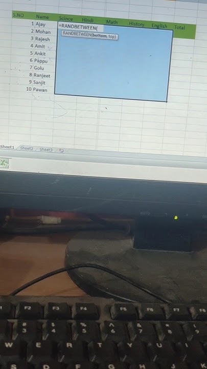 रिजल्ट सिर्फ़ 1 मिनटमें बनाए 💻🆓#amit #excel #exceltricks #computer #amit#computer - YouTube