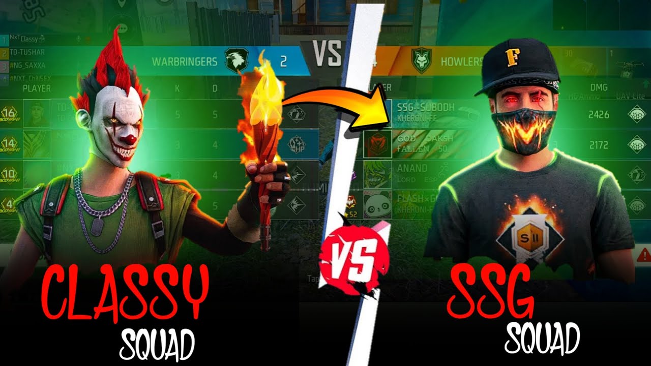 WE BROKE THE WIN STREAK OF CLASSY FF 😱. |SSG vs Classy Free Fire| WATCH ...