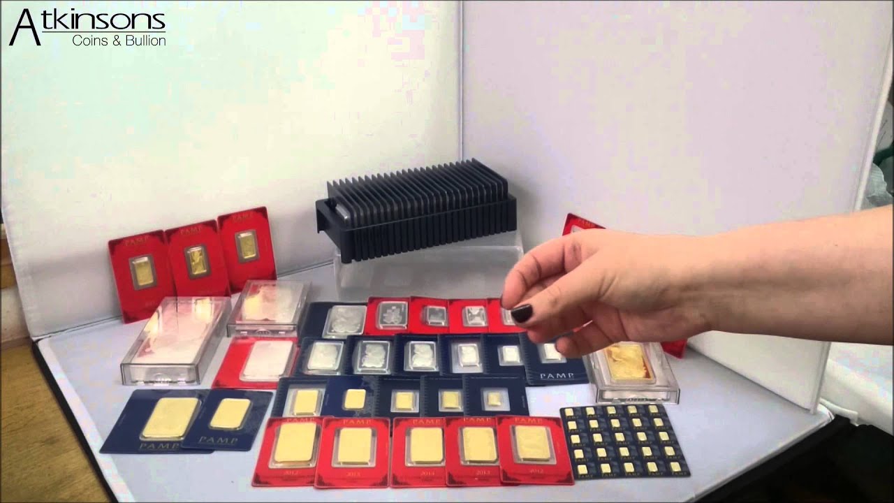 PAMP: Our range in video - Atkinsons Coins & Bullion - YouTube