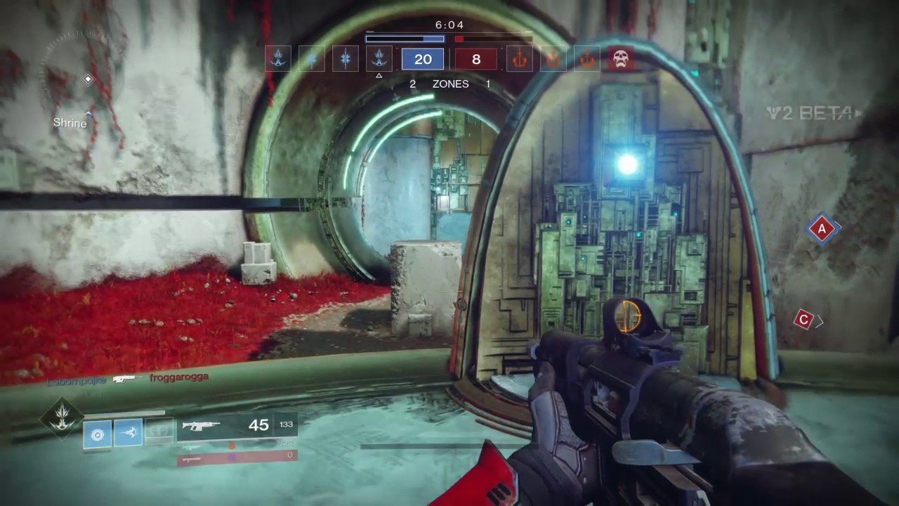 Destiny 2 Beta Multiplayer Match part 2 - YouTube