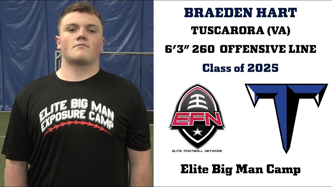 Braeden Hart Elite Big Man Camp Highlights - YouTube