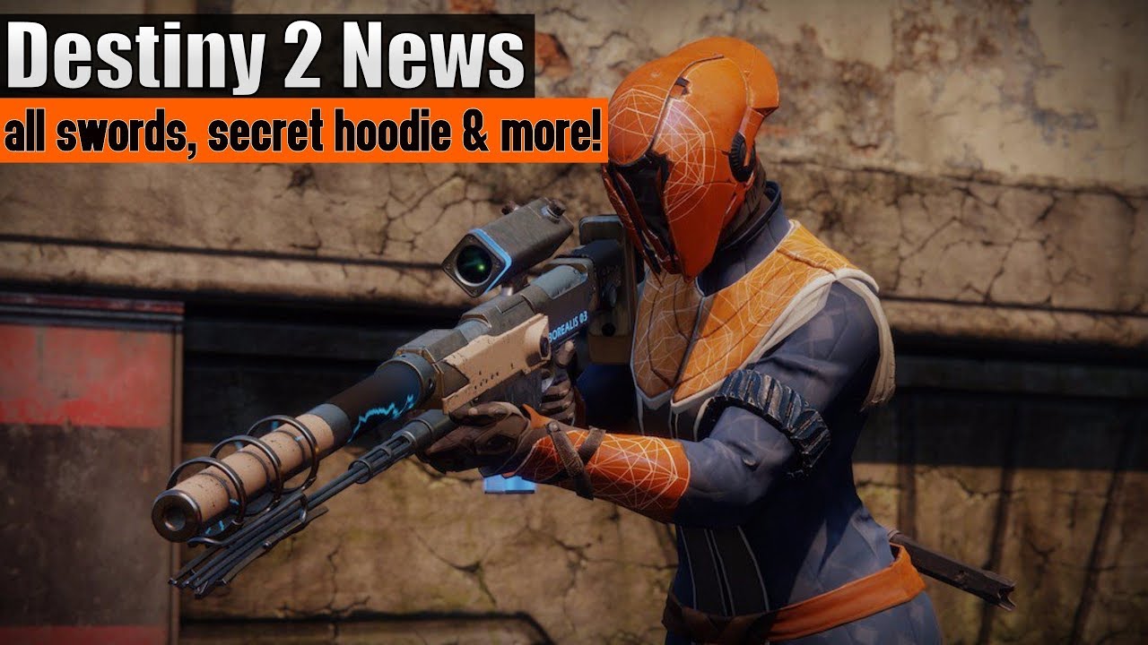 Destiny 2 News - Secret Luke Smith Hoodies, All Swords So Far!, New ...