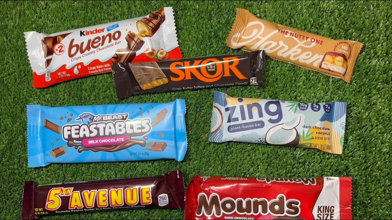 Stock of chocolate ASMR | Unpacking | Candy sound | Satisfying Video ...