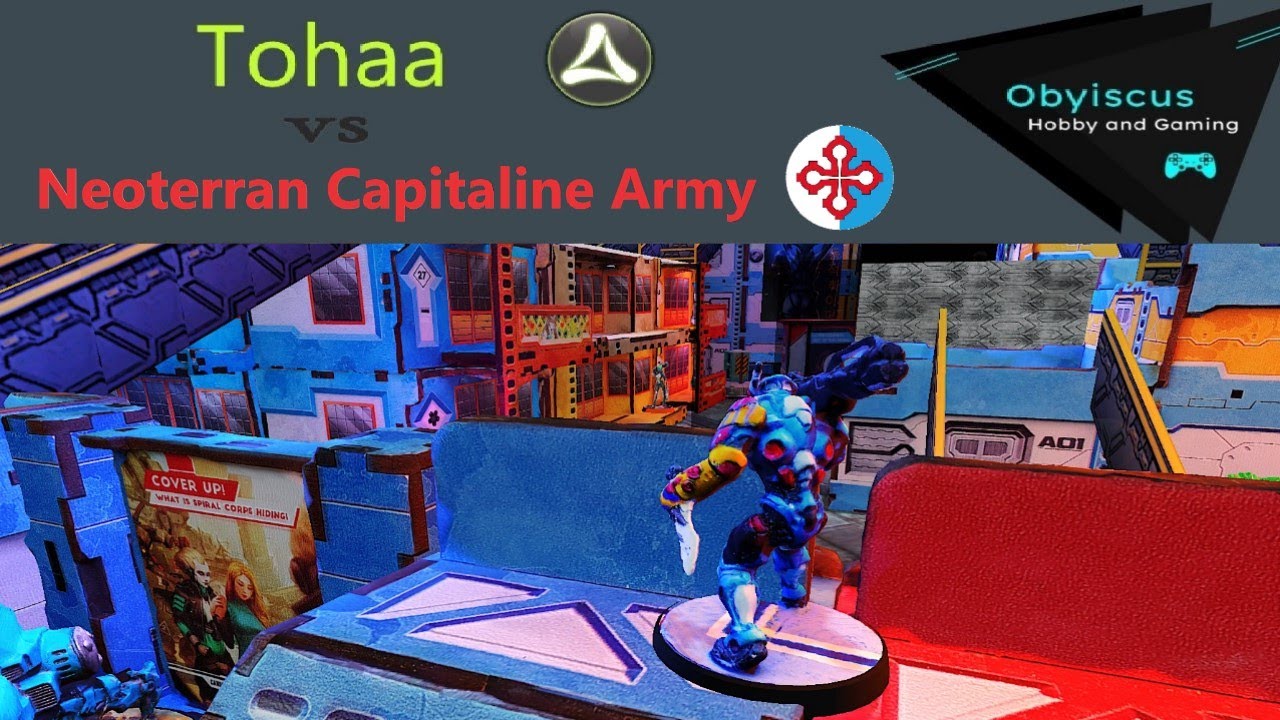 Infinity the Game - RAL 6: Tohaa vs NCA - YouTube