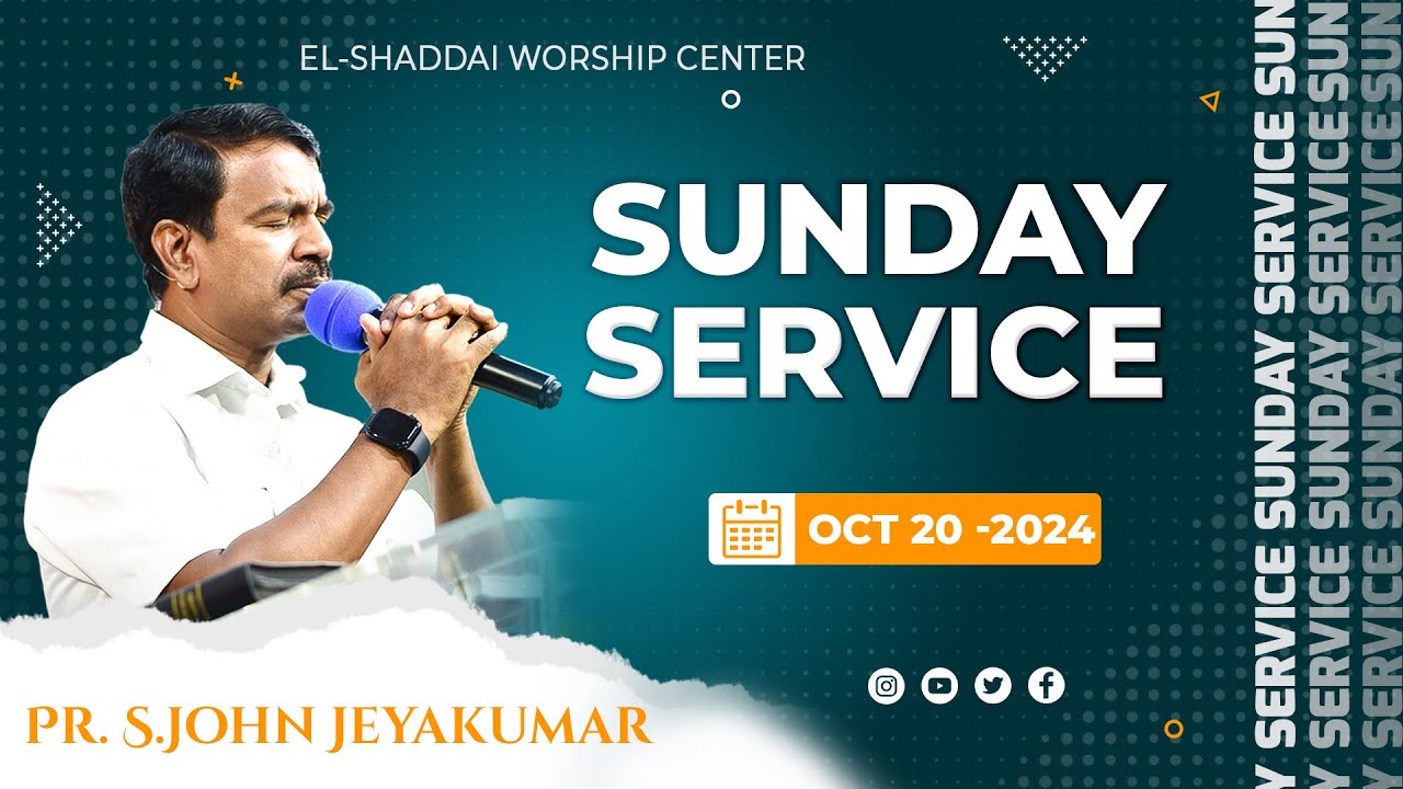 Sunday Second Service | 20-10-2024 | 🔴 Live - YouTube