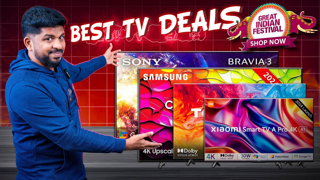Best TV Deals💥On Amazon Great Indian Sale 2024🔥in Tamil (Only on Amazon ...