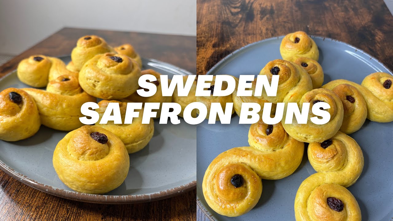 Bake Swedish Saffron Buns With Me For The Perfect Christmas Treat - YouTube