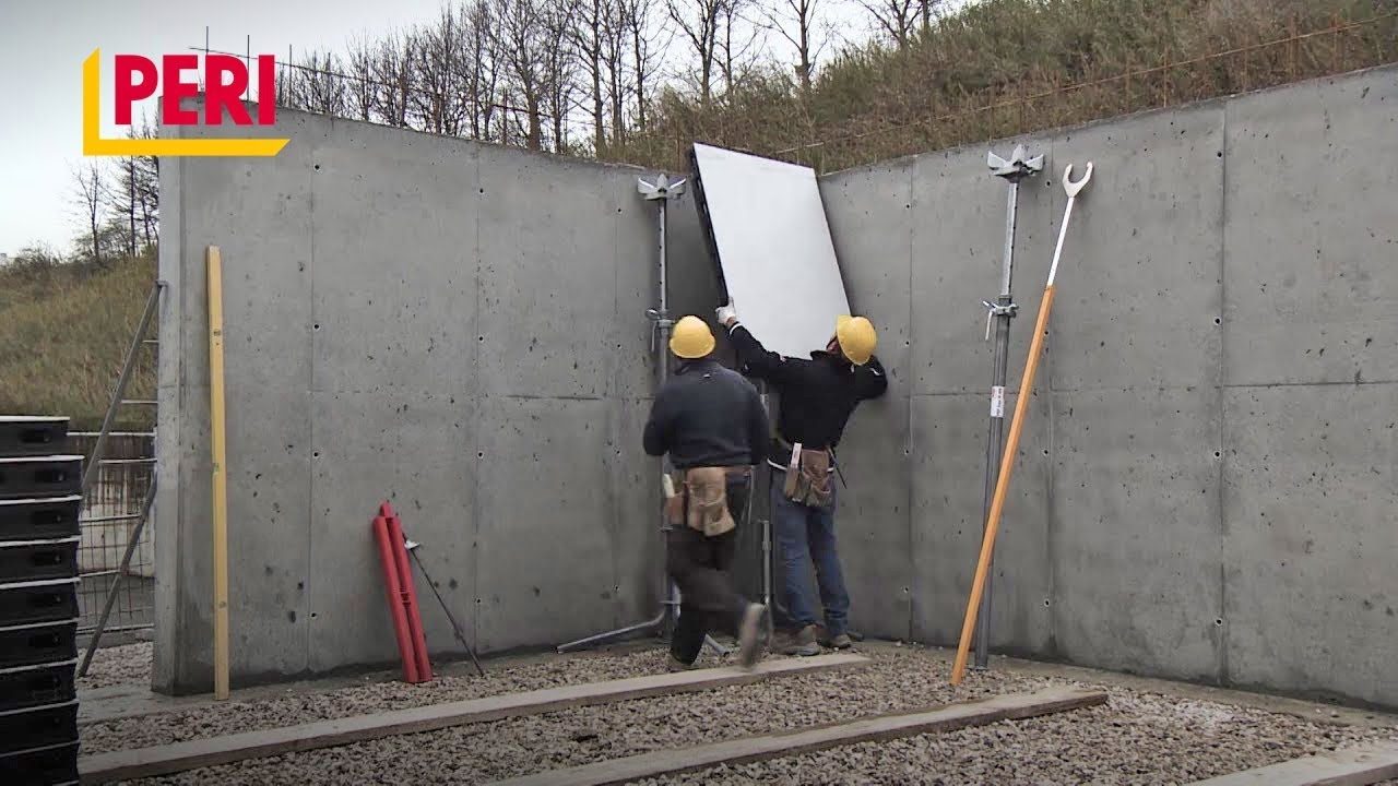 TRAINING | How to install the start field of the PERI DUO slab formwork ...