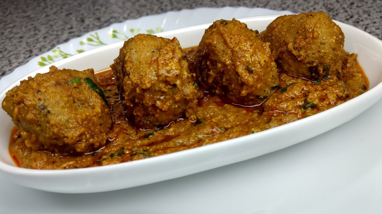 Stufed Mutton Malai Kofta | Mutton Paneer stuffed Kofte | Paneer ...