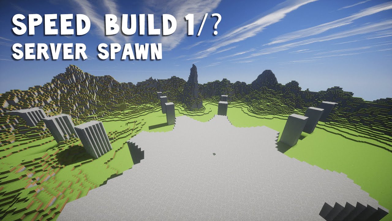 Minecraft Speed-Build | Server Spawn 1/2 | DOWNLOAD | - YouTube